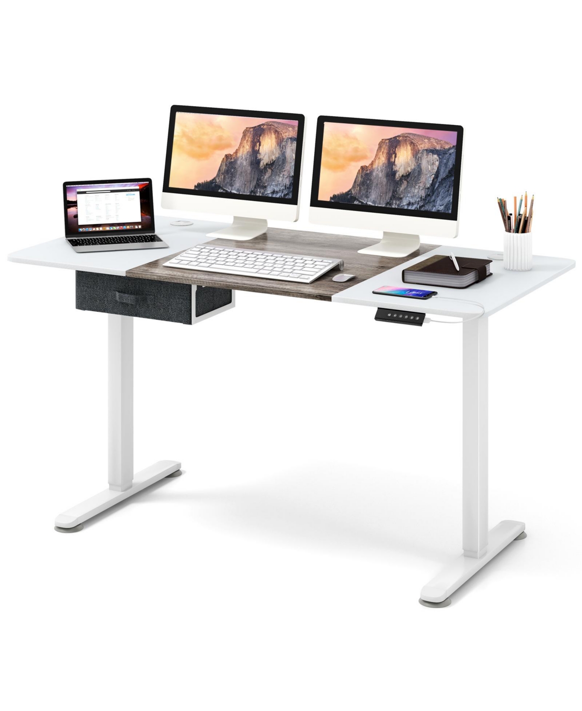 Click here for Height Adjustable Electric Standing Desk with Usb... prices