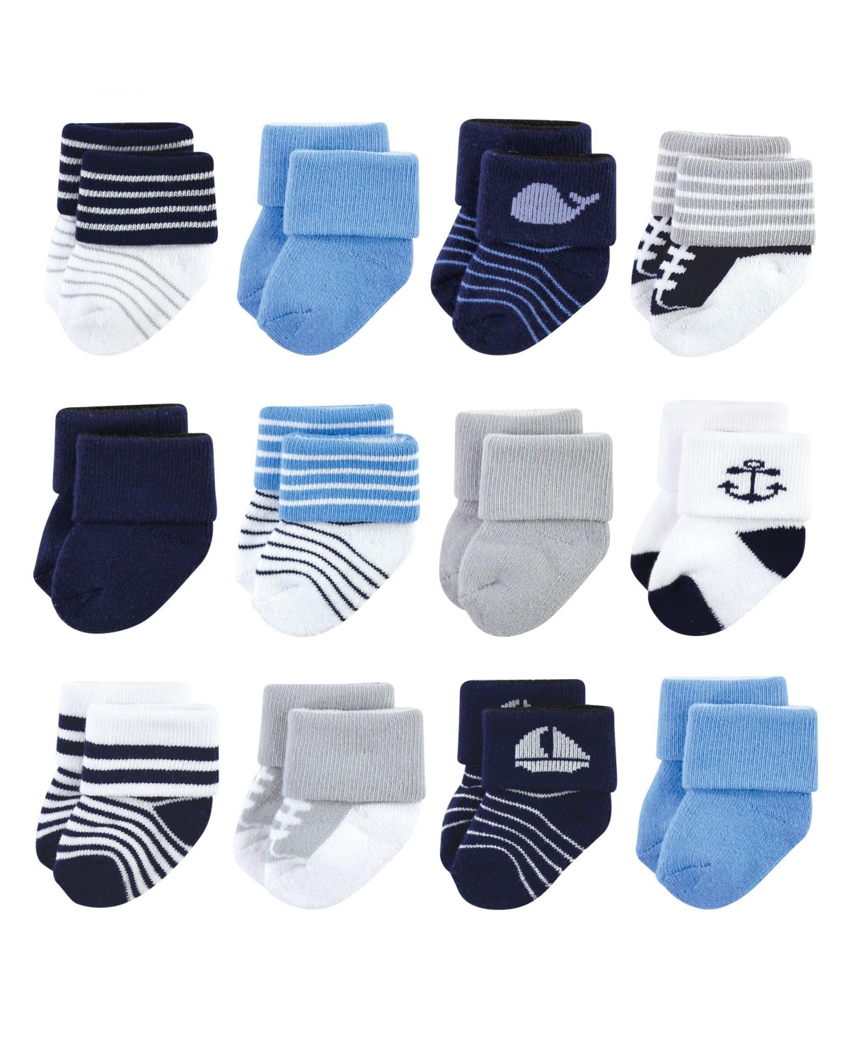 Click here for Luvable Friends Baby Boys Plush Cotton Terry Sock... prices