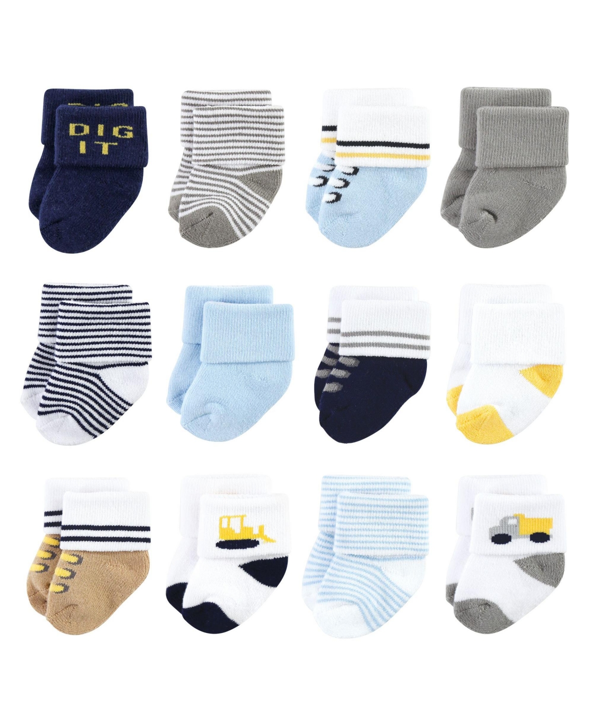 Click here for Luvable Friends Baby Boys Plush Cotton Terry Sock... prices