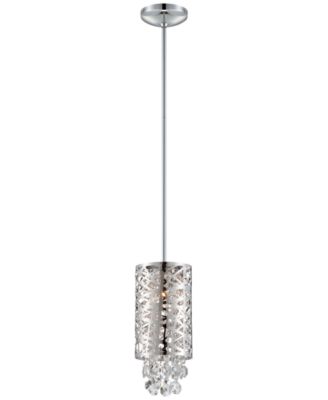 Lite Source Benedetta 2-Light Chrome Pendant - Macy's