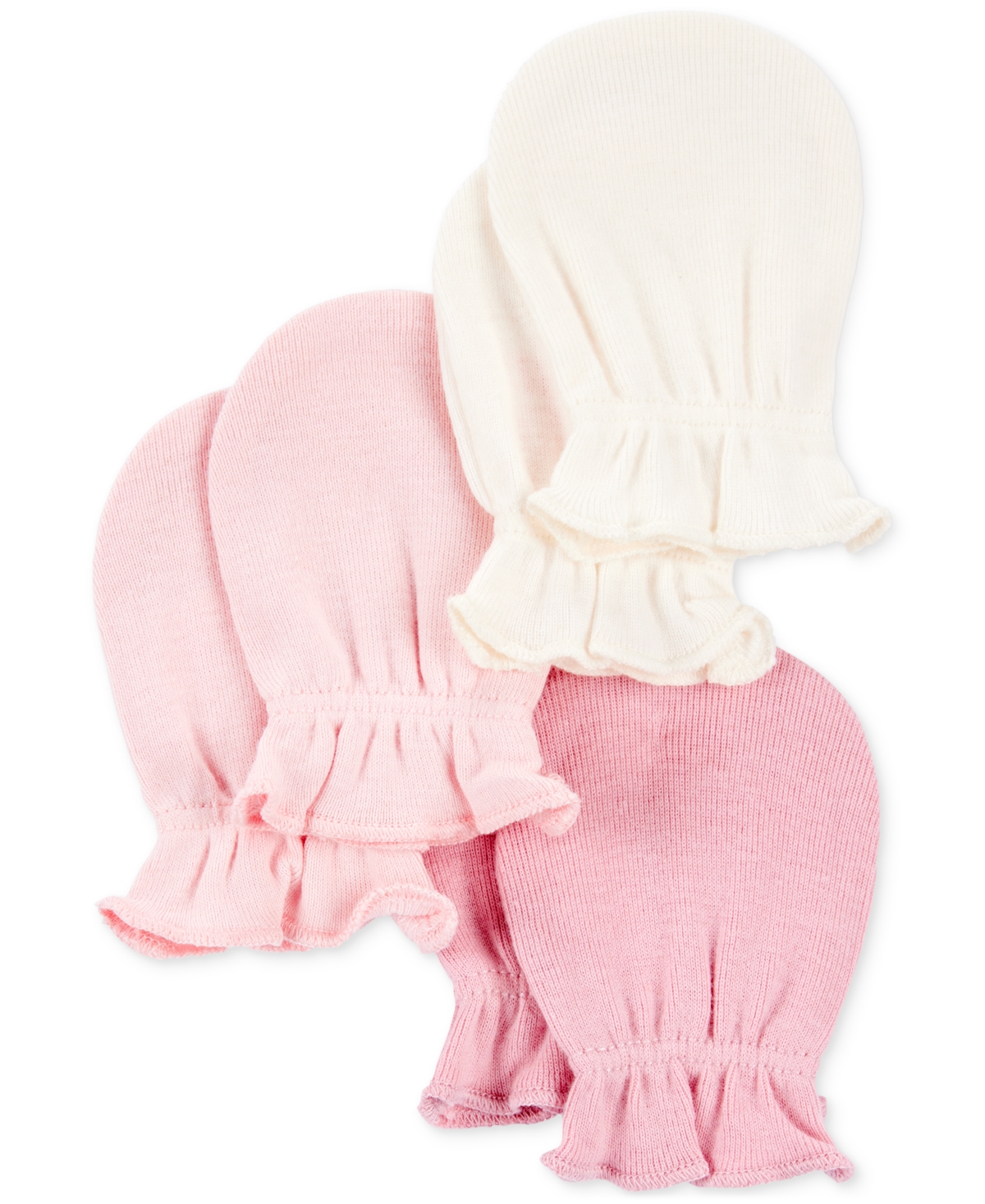 Click here for Carters Baby Boy or Baby Girls Cotton Mittens  3 P... prices