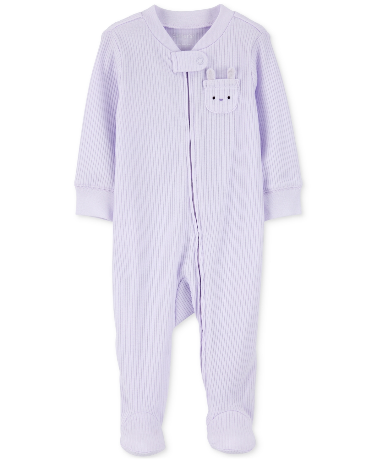 Click here for Carters Baby Girls Bunny Ribbed Sleep & Play Pajam... prices