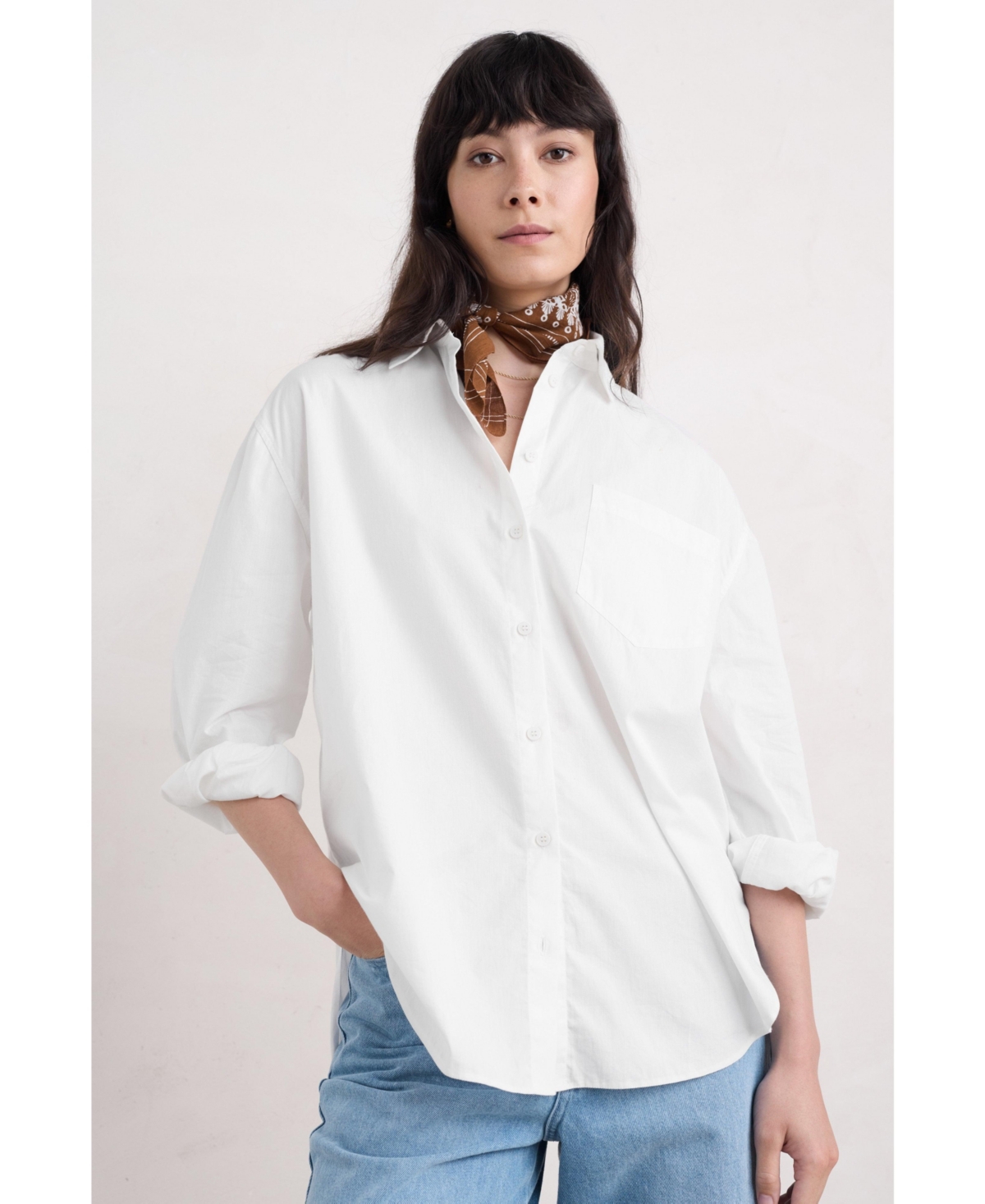 Click here for Seasalt Cornwall Womens Sea Path Shirt - Salt prices