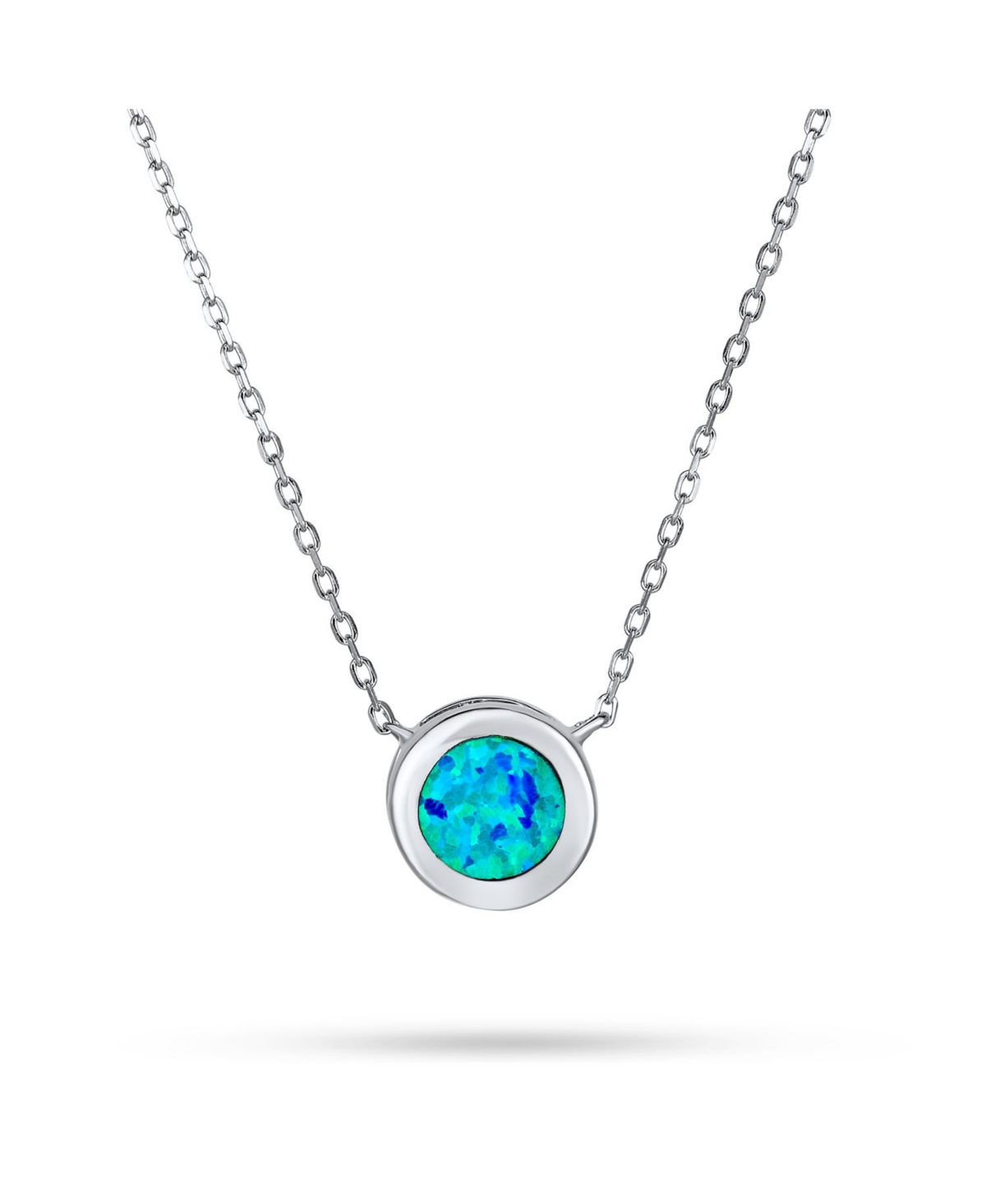 Click here for Bling Jewelry Classic Round 1CT Solitaire Bezel Se... prices