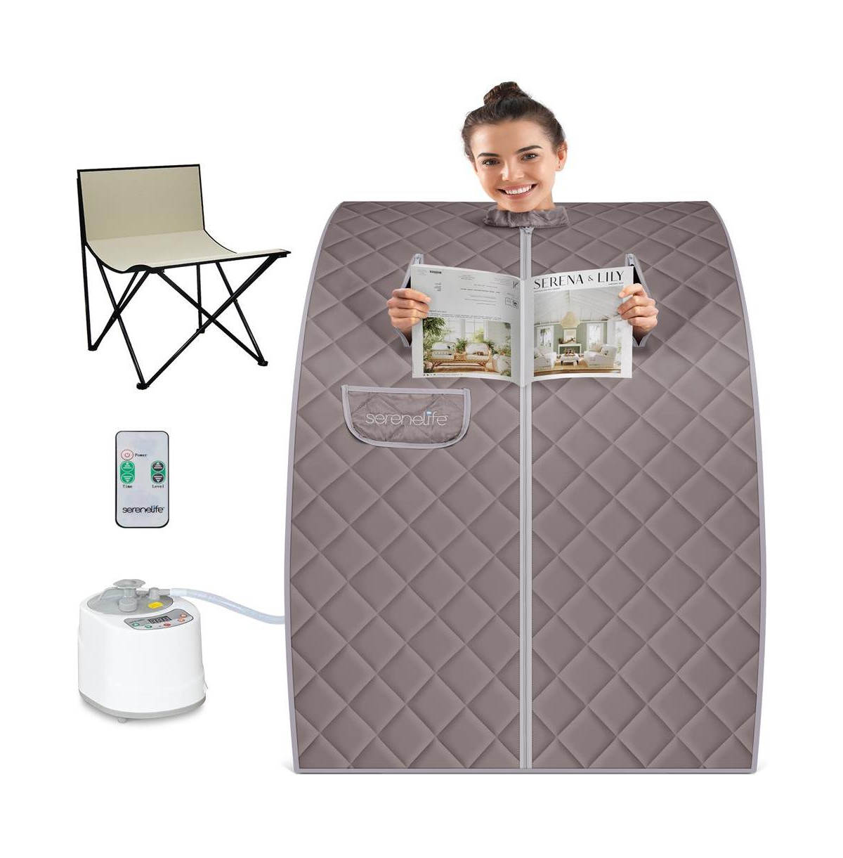 Click here for SereneLife Compact & Portable Steam Sauna - One-Pe... prices