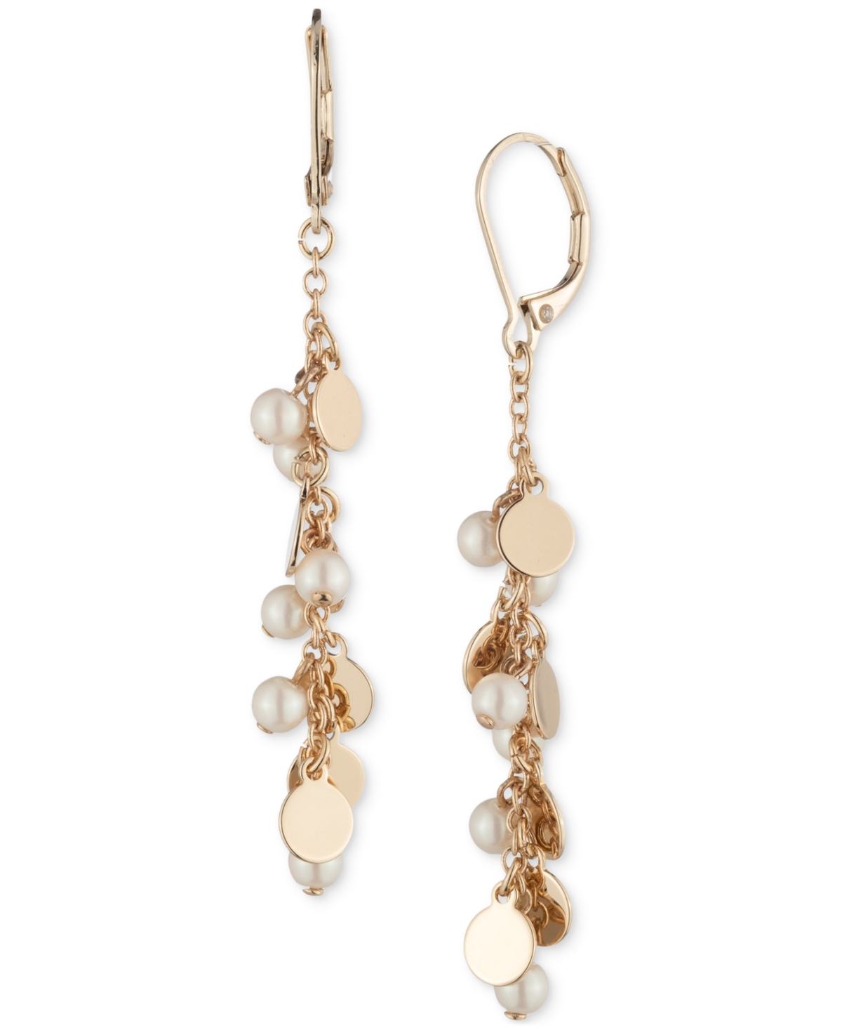 Click here for Lauren Ralph Lauren Gold-Tone Imitation Pearl Disc... prices