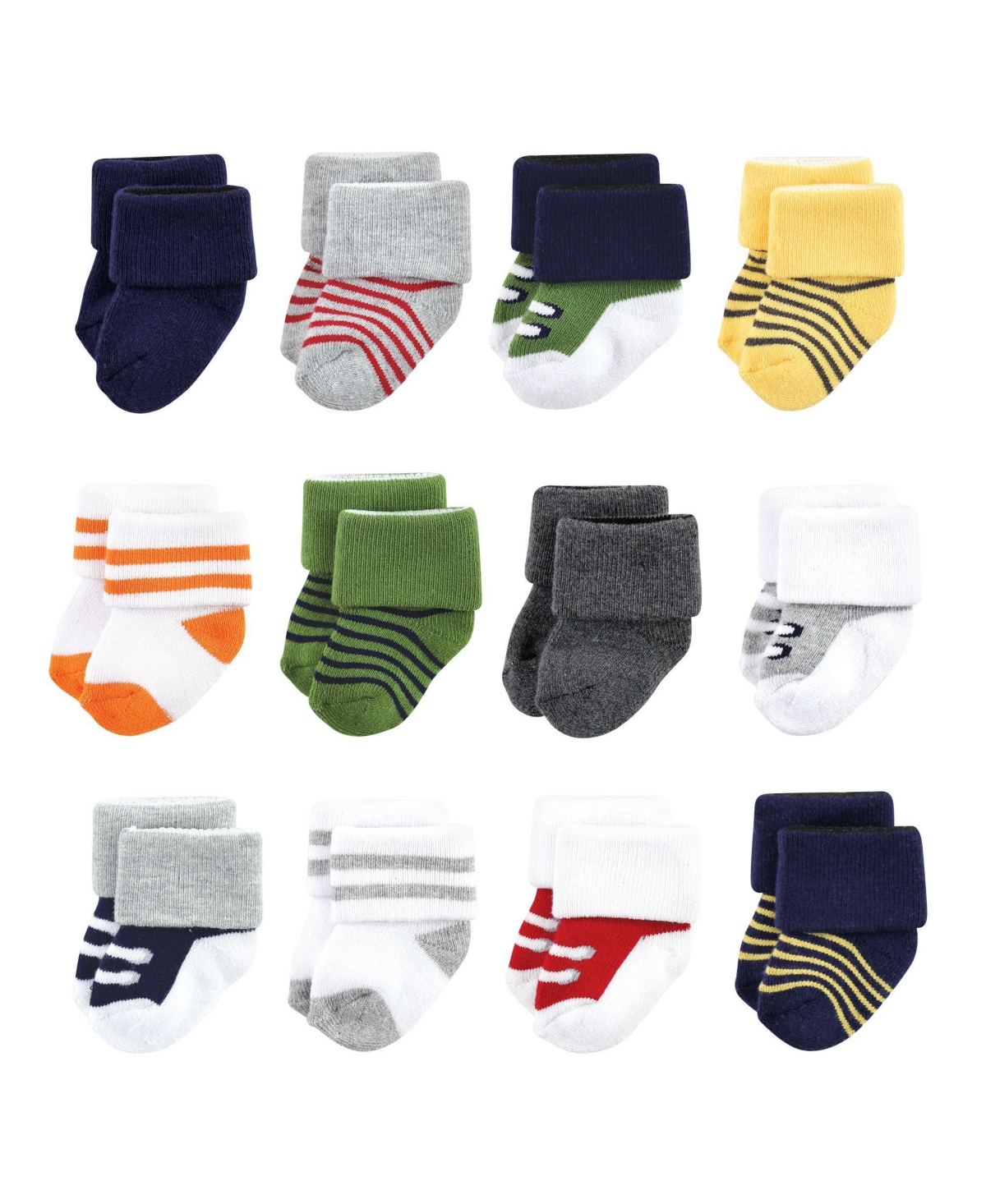 Click here for Luvable Friends Baby Boys Plush Cotton Terry Sock... prices