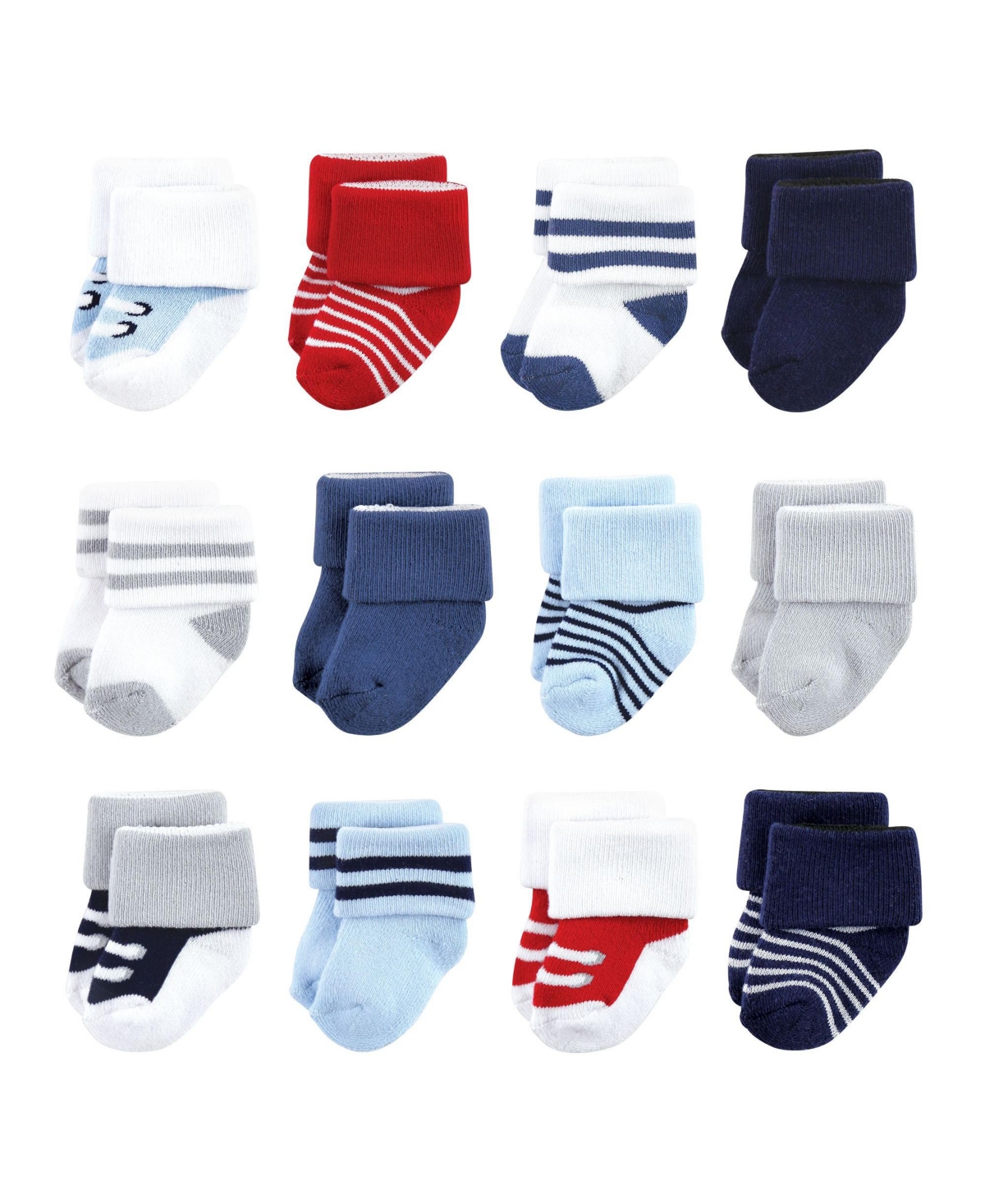 Click here for Luvable Friends Baby Boys Plush Cotton Terry Sock... prices