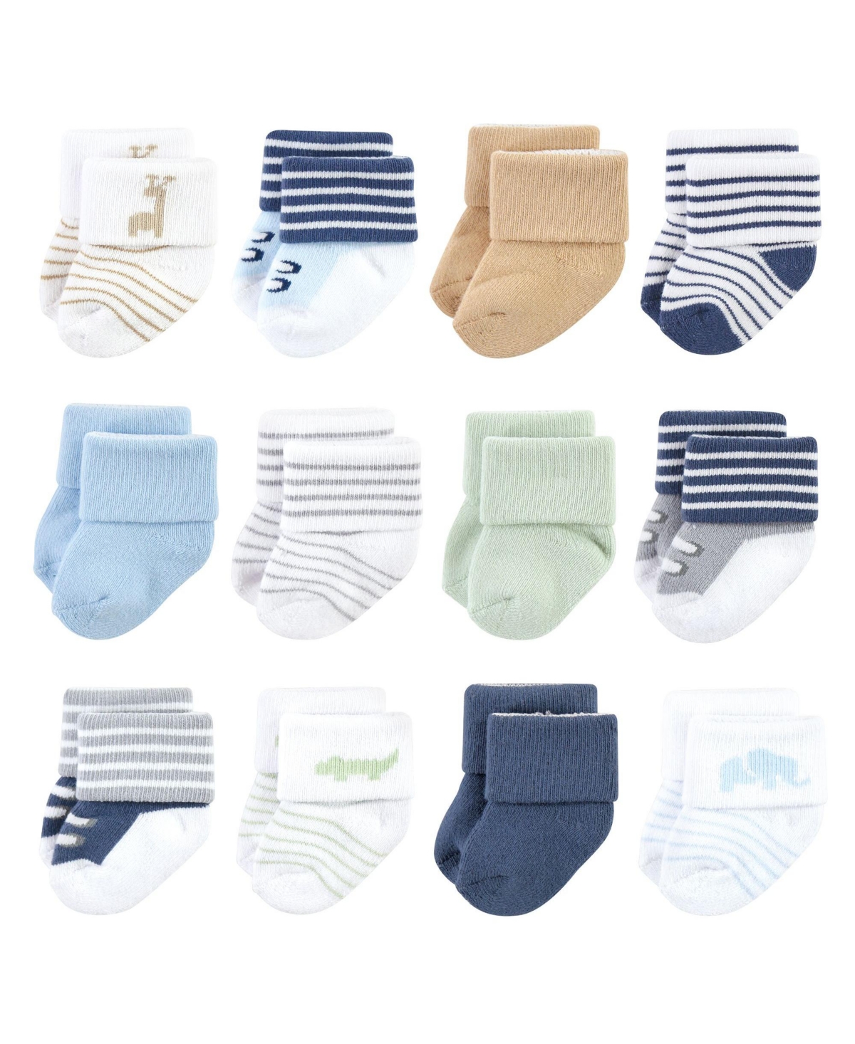 Click here for Luvable Friends Baby Boys Plush Cotton Terry Sock... prices