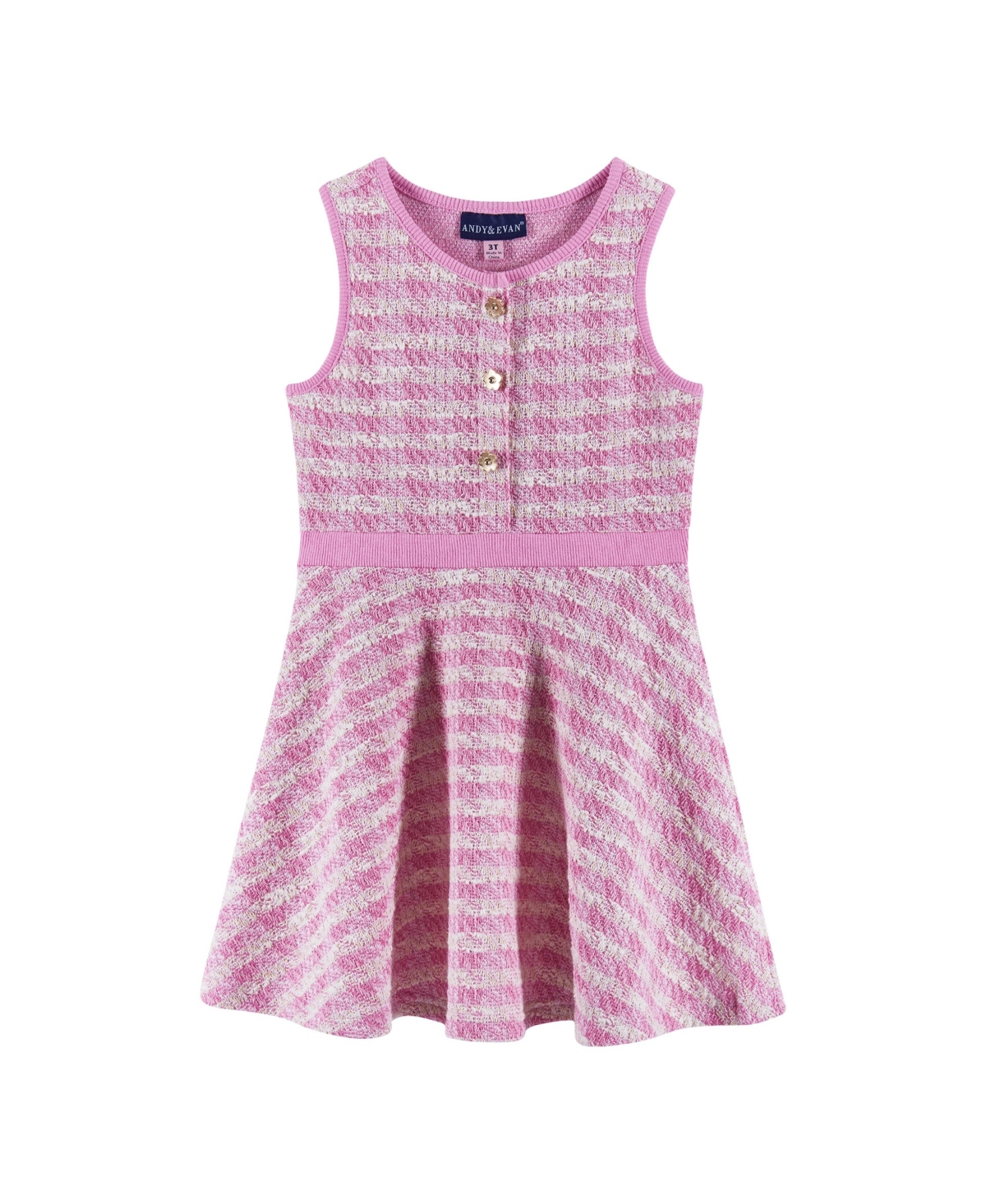 Click here for Andy & Evan Toddler Girls Toddler/Child Pink Tweed... prices
