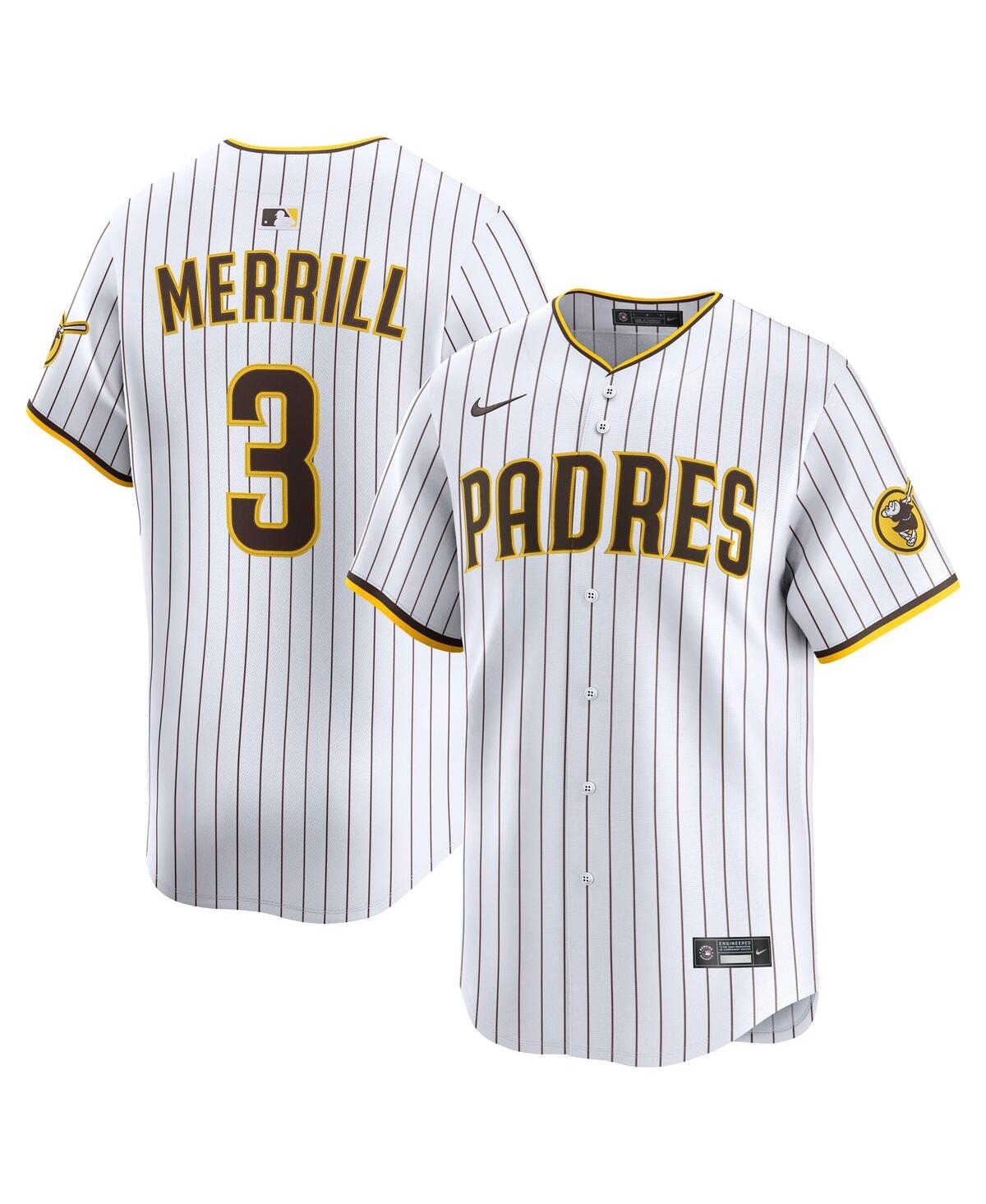 Click here for Nike Mens Jackson Merrill White San Diego Padres A... prices