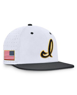 Nike Men's White Iowa Hawkeyes On-Field Dugout True Performance Fitted ...