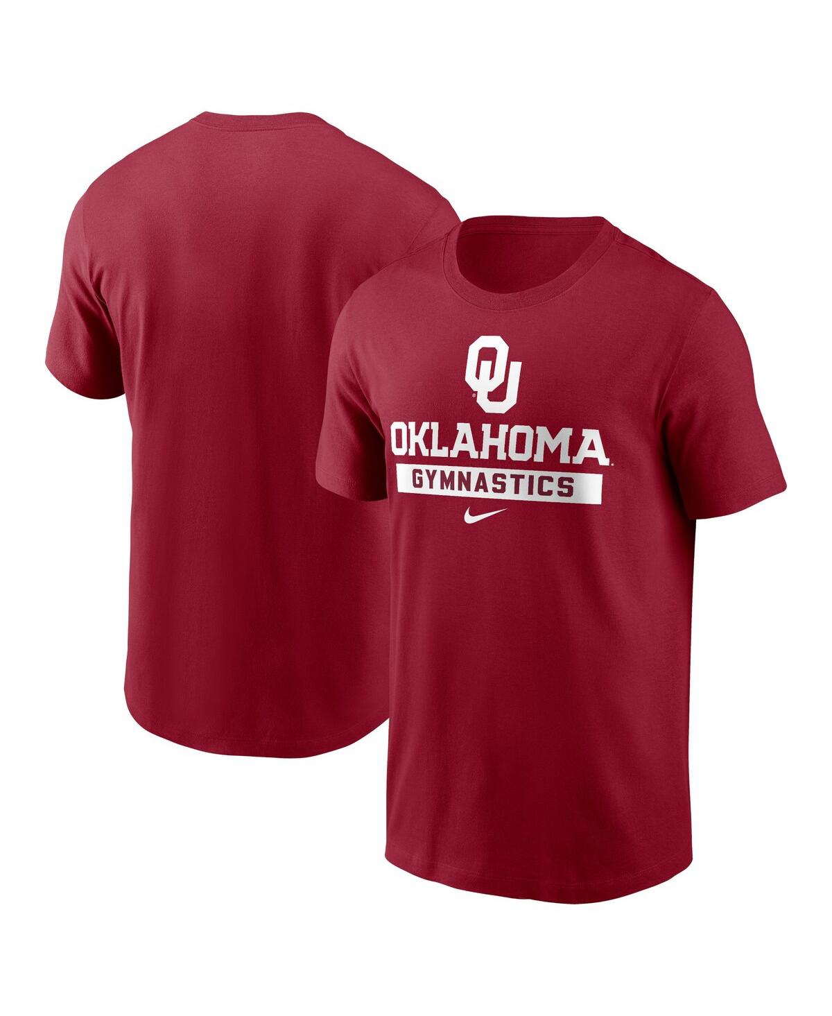 Click here for Nike Mens Crimson Oklahoma Sooners Gymnastics T-Sh... prices