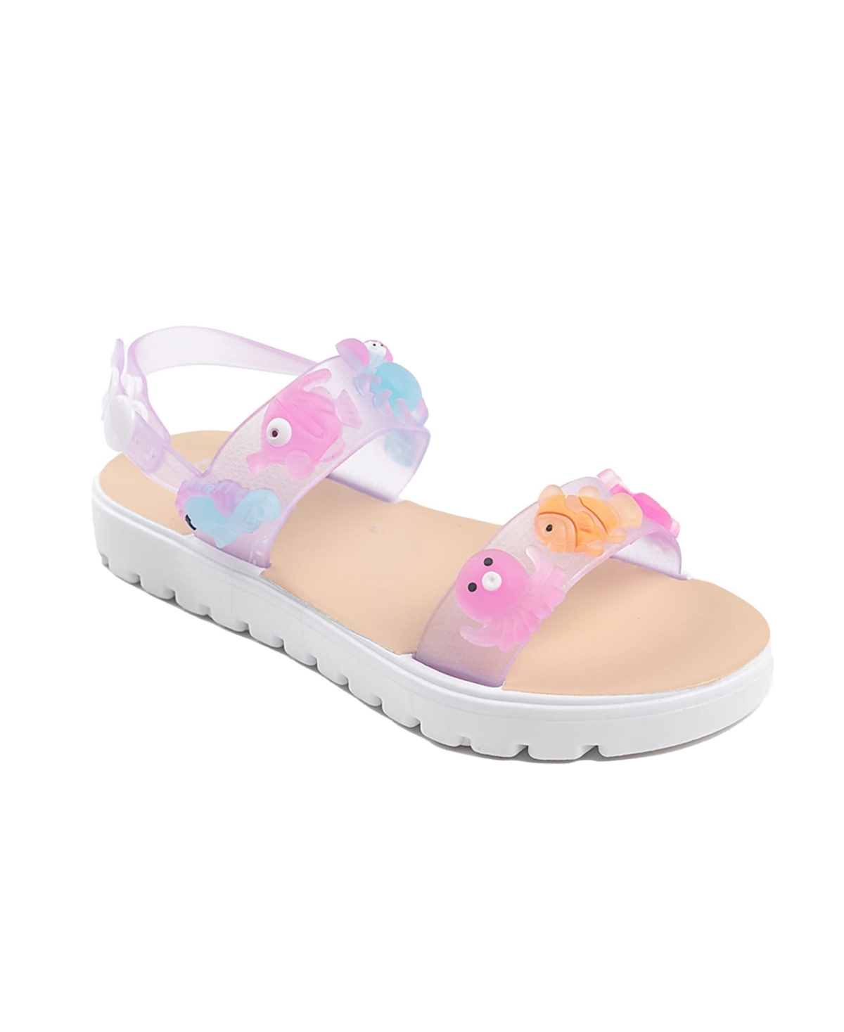 Click here for Bebe Toddler Girls glitter Straps and Charms Sanda... prices