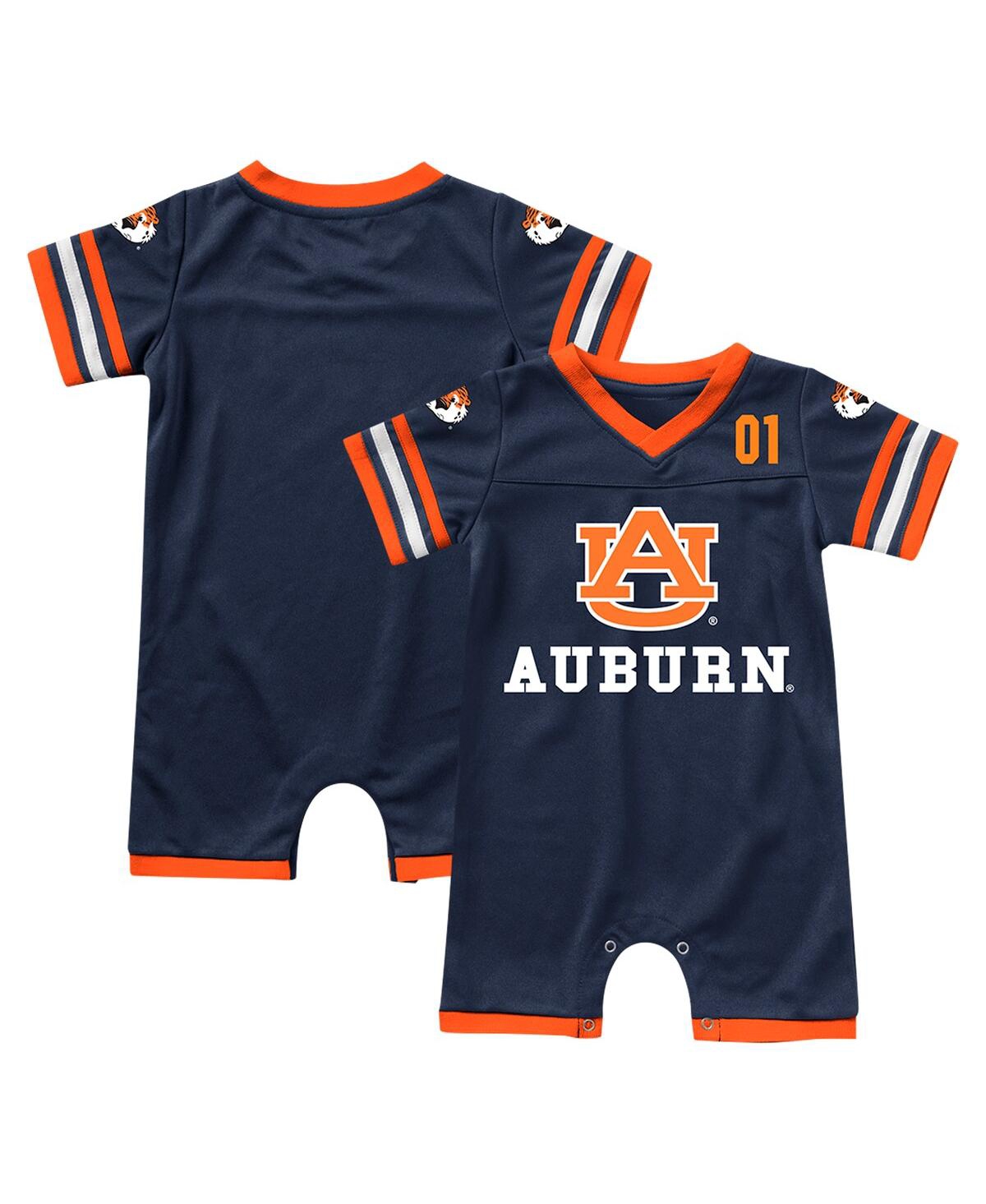 Click here for Colosseum Navy Auburn Tigers Bumpo Football Romper... prices