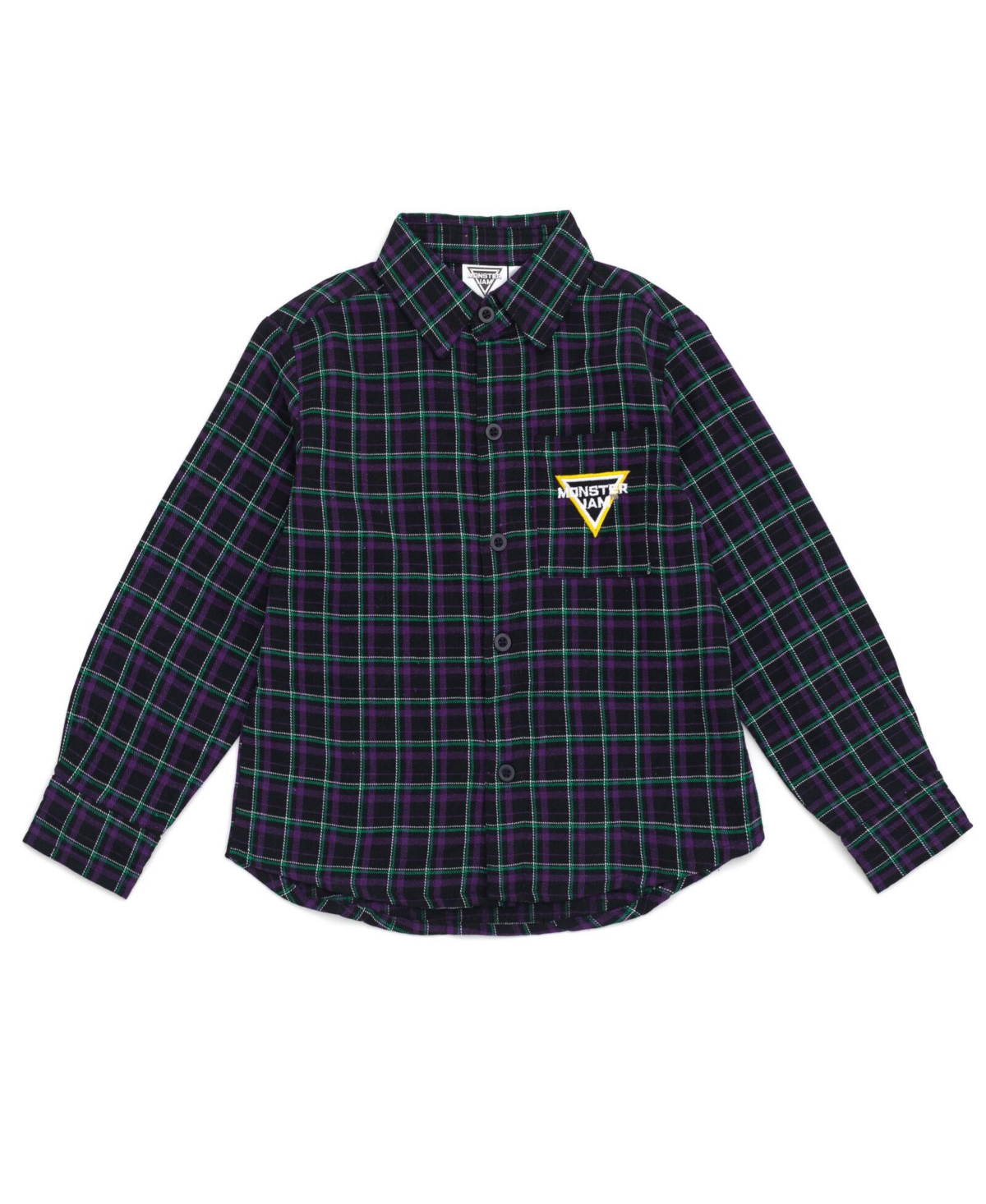 Click here for Monster Jam Boys Grave Digger Truck Flannel Matchi... prices