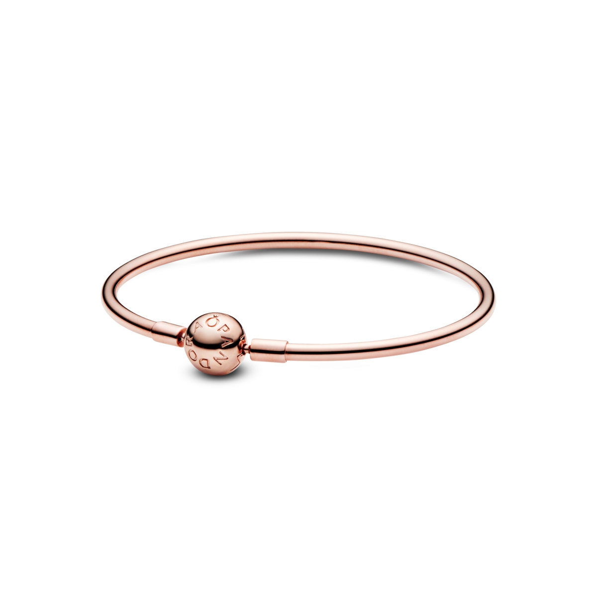 Click here for Pandora Rose Gold-Plated Barrel Clasp Bangle Brace... prices
