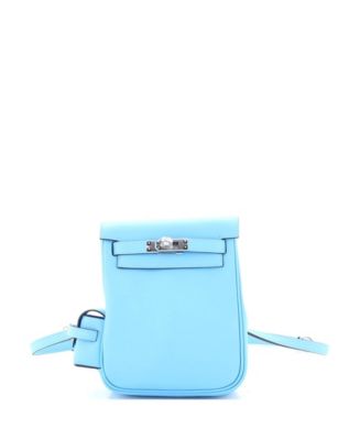 Pre-Owned Hermes Mini Kelly Jump Backpack Swift - Macy's