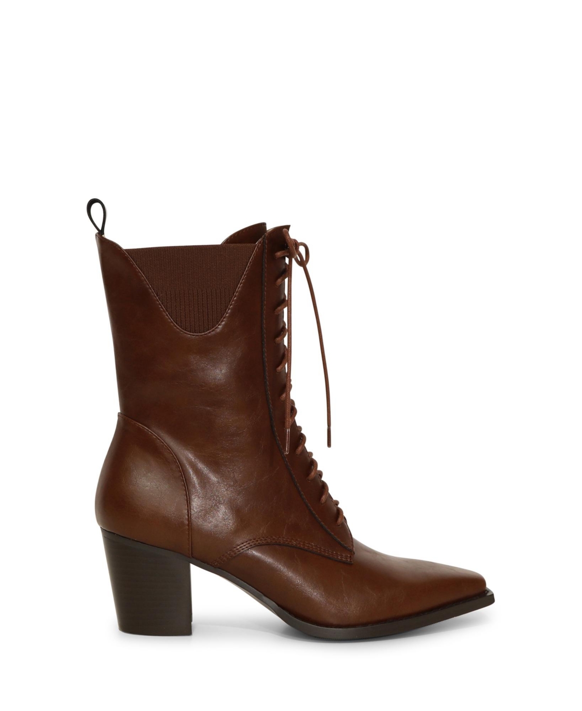 Click here for Belle & Bloom Jumping Ship Laced Boot - Chocolate prices