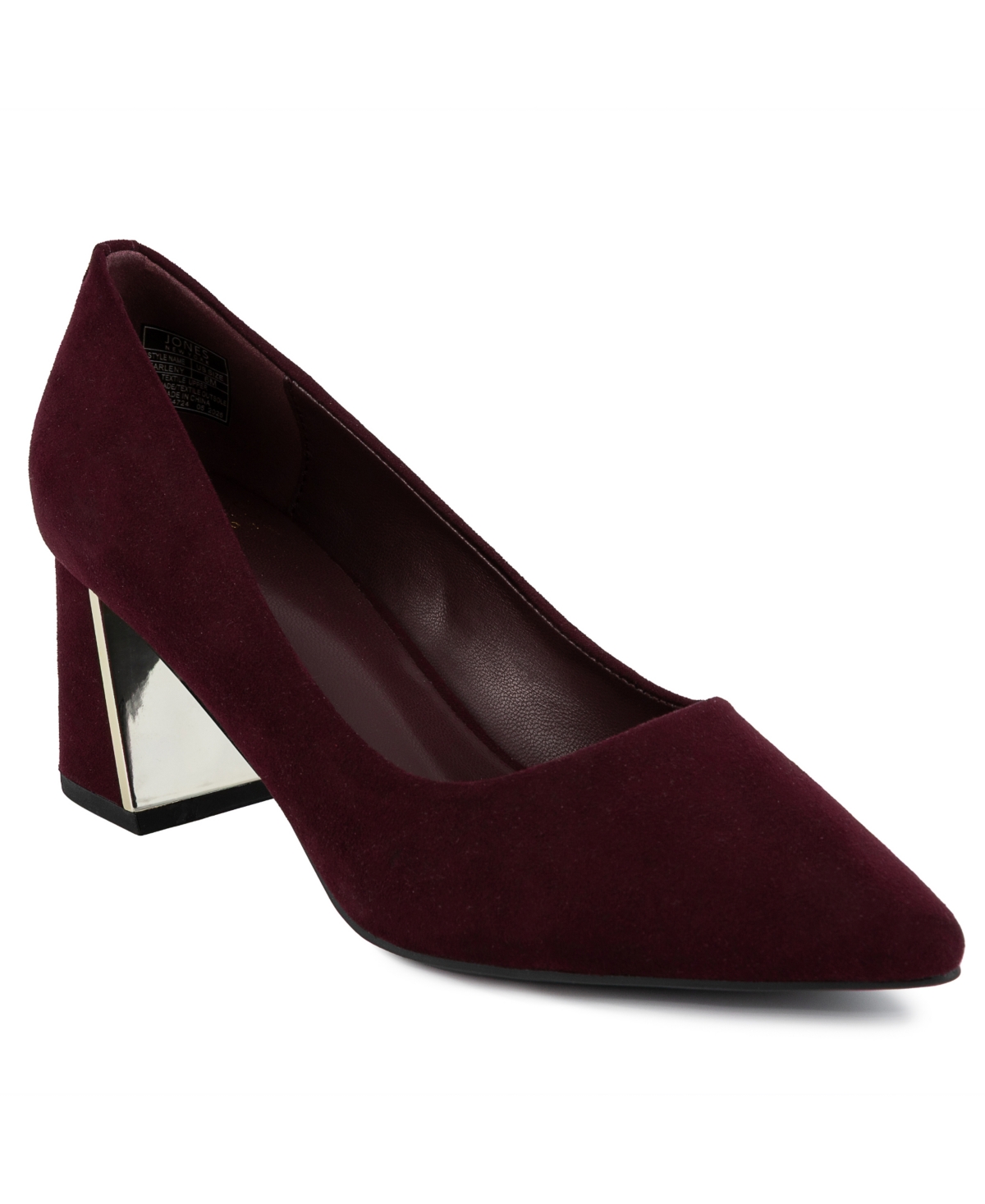 Click here for Jones New York Womens Canal Pointed Toe Block Heel... prices