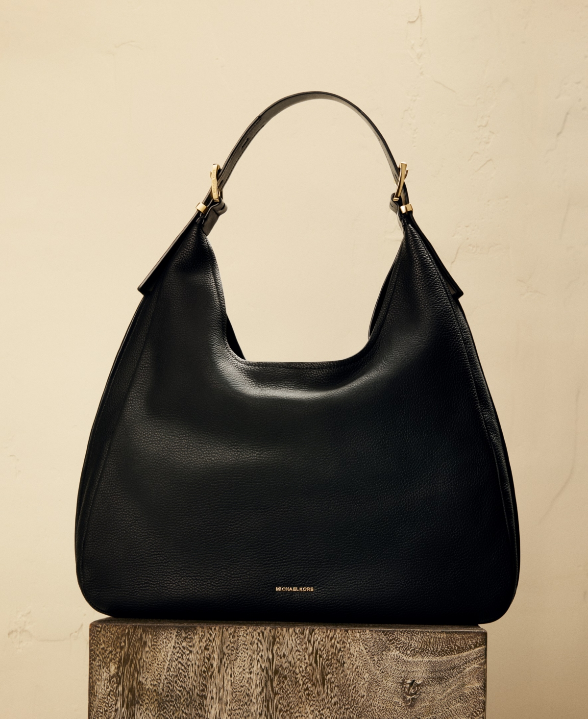 Click here for Michael Michael Kors Nolita Large Leather Hobo Sho... prices