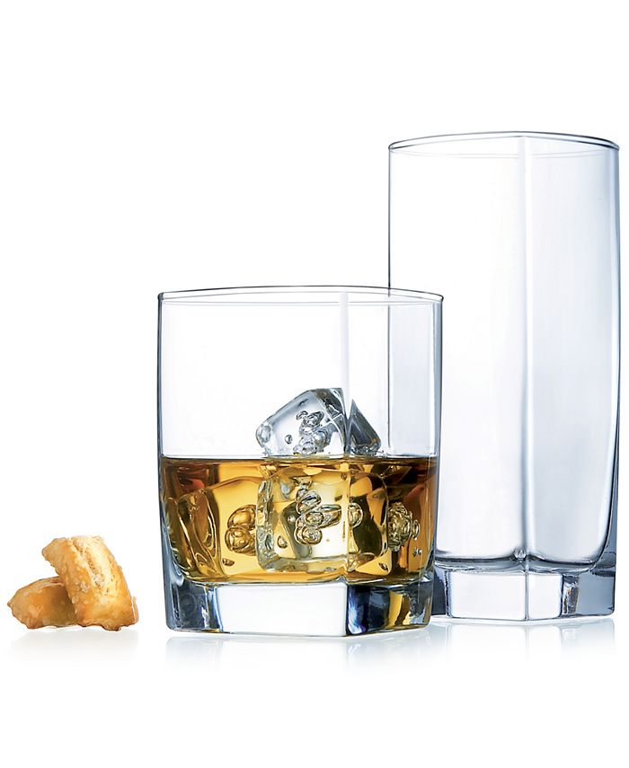 Luminarc Sterling 16-Pc. Glassware Set - Macy's