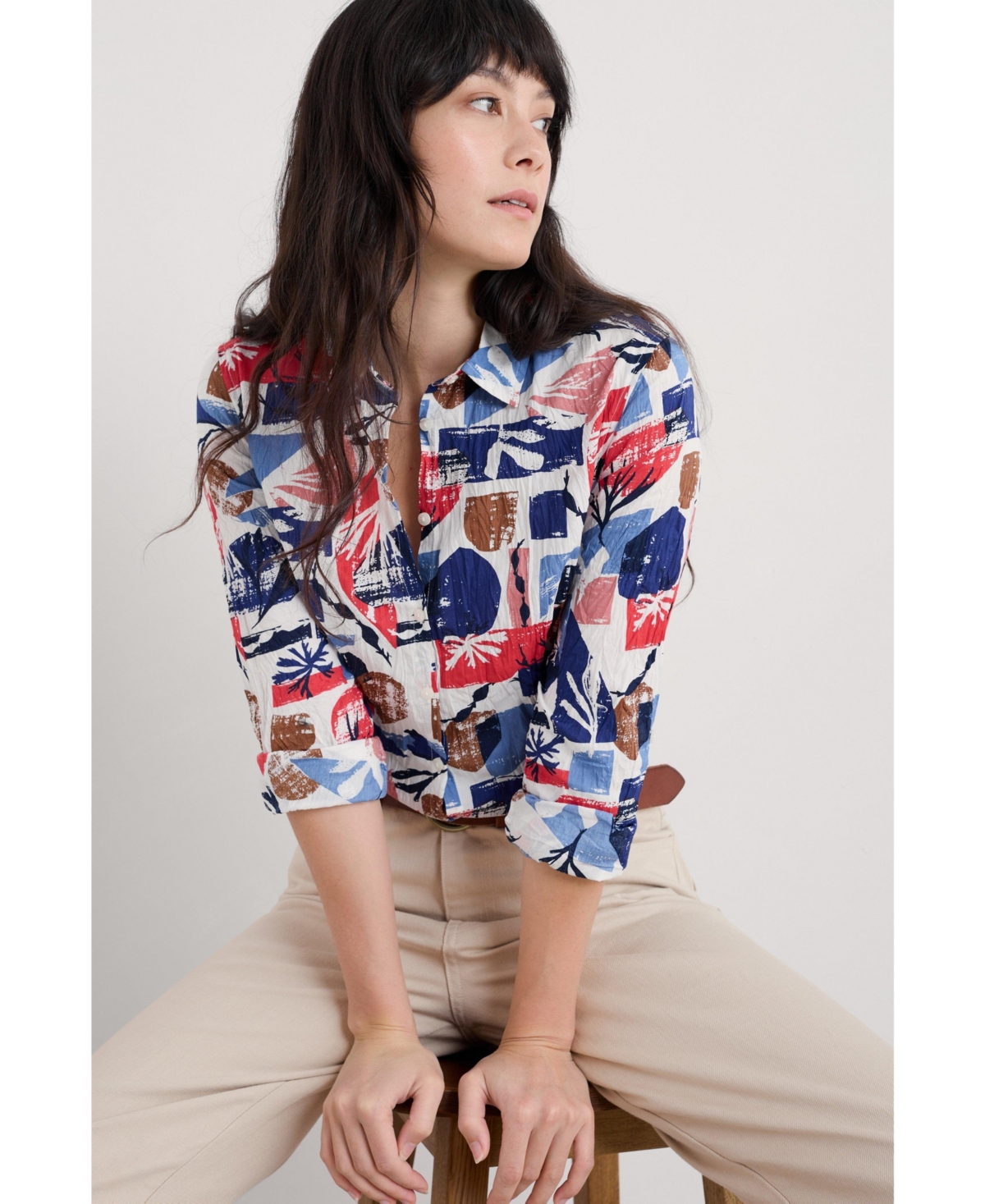 Click here for Seasalt Cornwall Womens Larissa Shirt - Marine for... prices