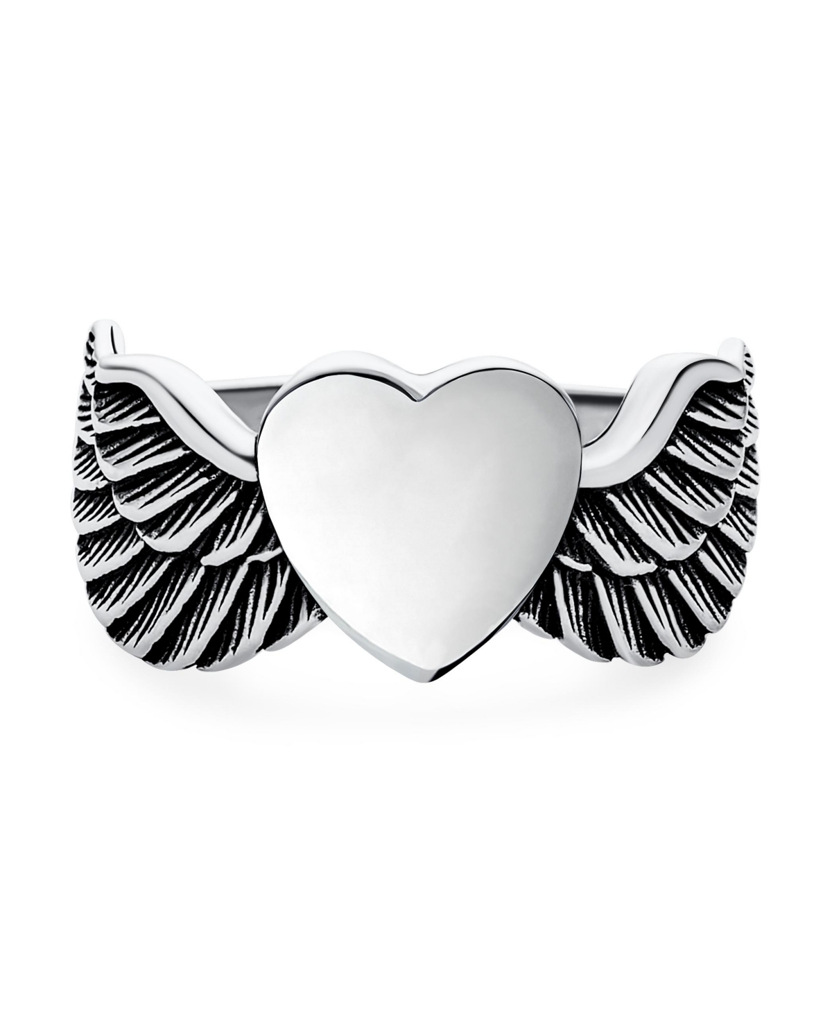Click here for Bling Jewelry Religious Spiritual Heart Angel Wing... prices