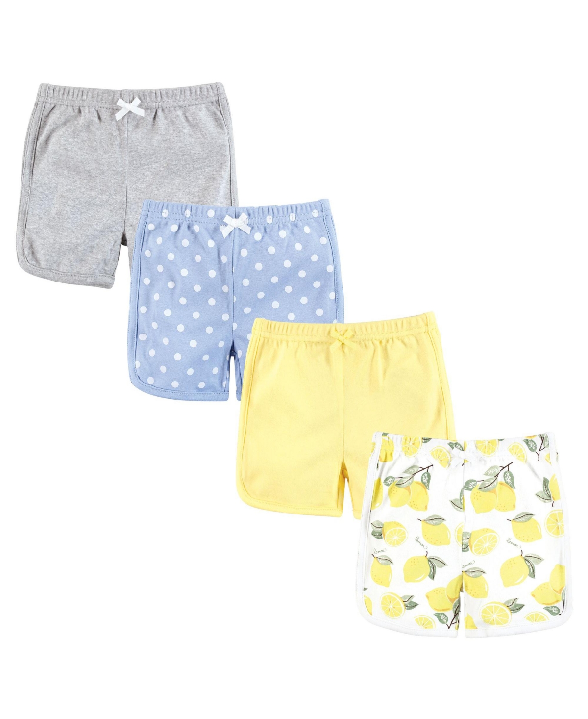 Click here for Hudson Baby Baby Girls Four-Piece Essential Shorts... prices