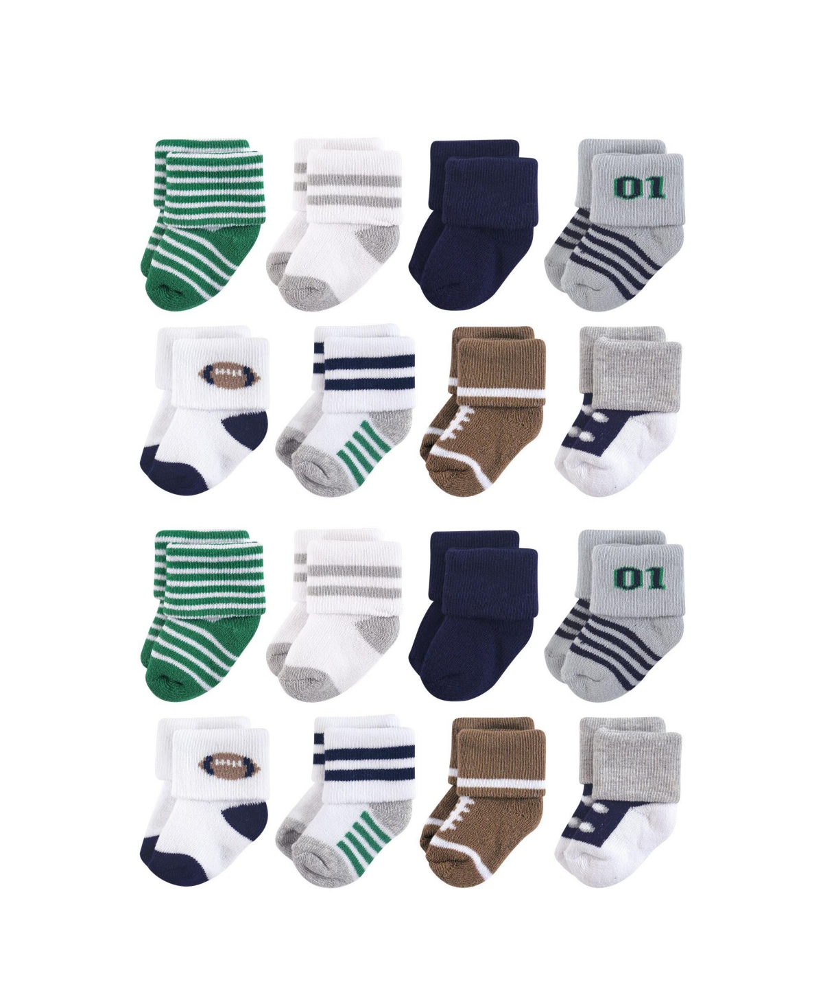 Click here for Little Treasure Baby Boys Treasure 16-Count Cozy T... prices