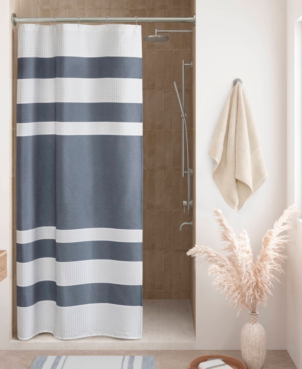 Click here for Madison Park Spa Waffle 3M-Scotchgard Shower Curta... prices