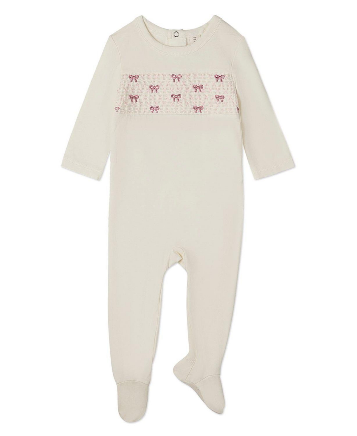 Click here for MeMoi Baby Girls Pretty Smocked and Bow-Trimmed Fo... prices