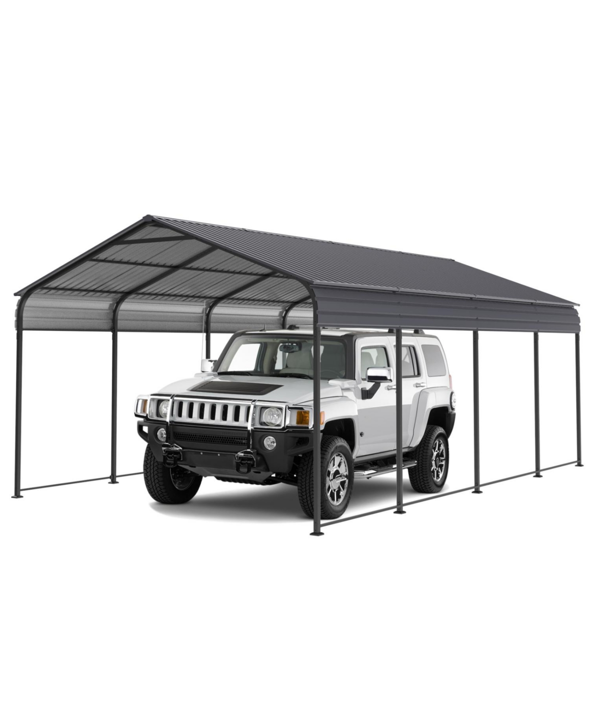 Click here for Streamdale New 12x20 Ft Heavy Duty Metal Carport... prices