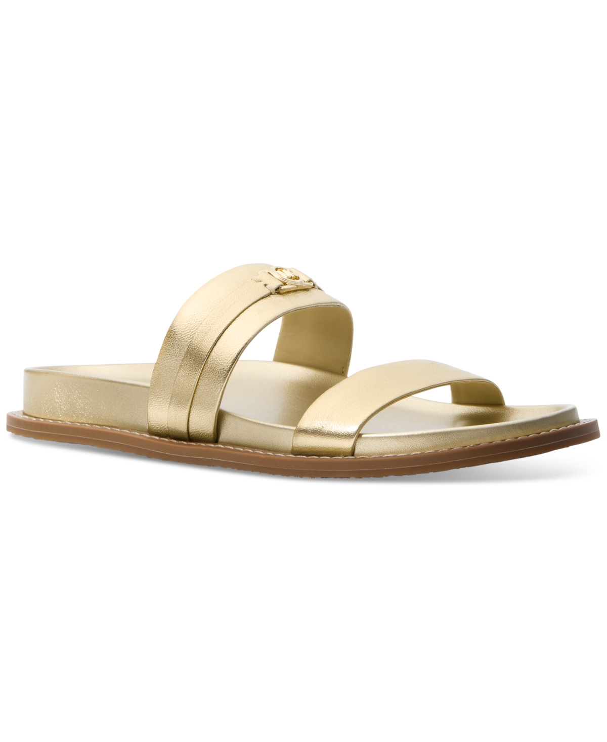 Click here for Michael Michael Kors Womens Mandy Flat Sandals - P... prices