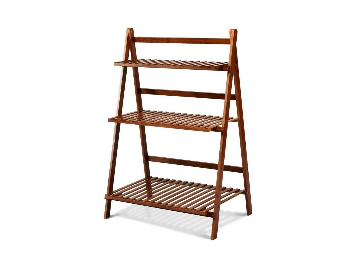Click here for Farmhouse Indoor/Outdoor 3-Tier Folding Plant Stan... prices