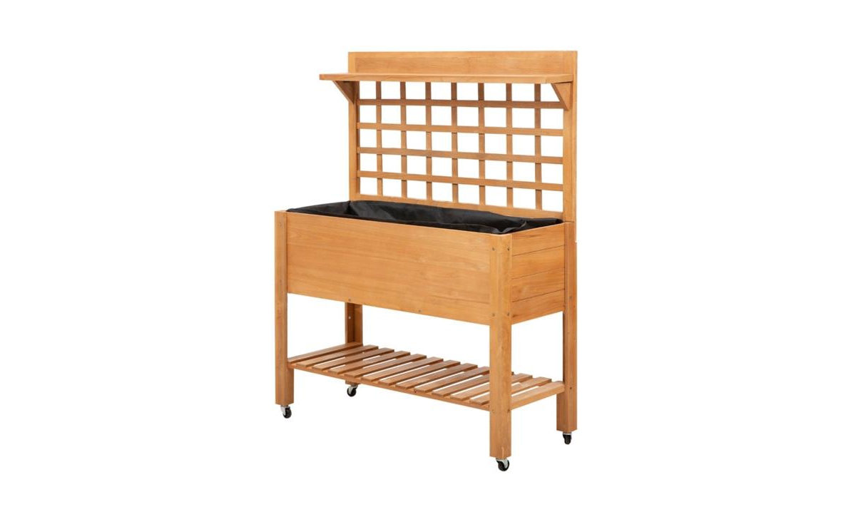 Click here for Wooden Garden Box with Separate Planter and Storag... prices