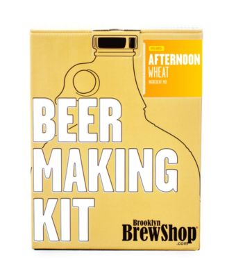 Brooklyn Brew Shop Afternoon Wheat Beer Making Kit - Macy's