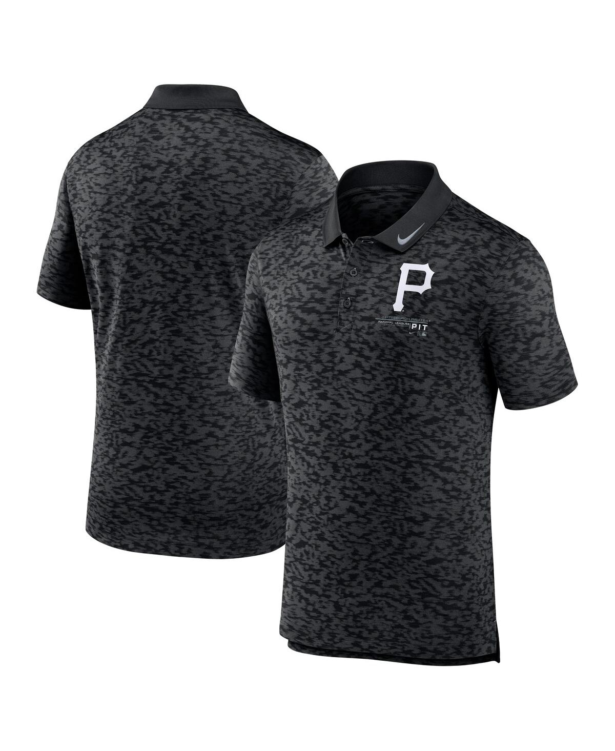 Click here for Nike Mens Black Pittsburgh Pirates Next Level Polo... prices