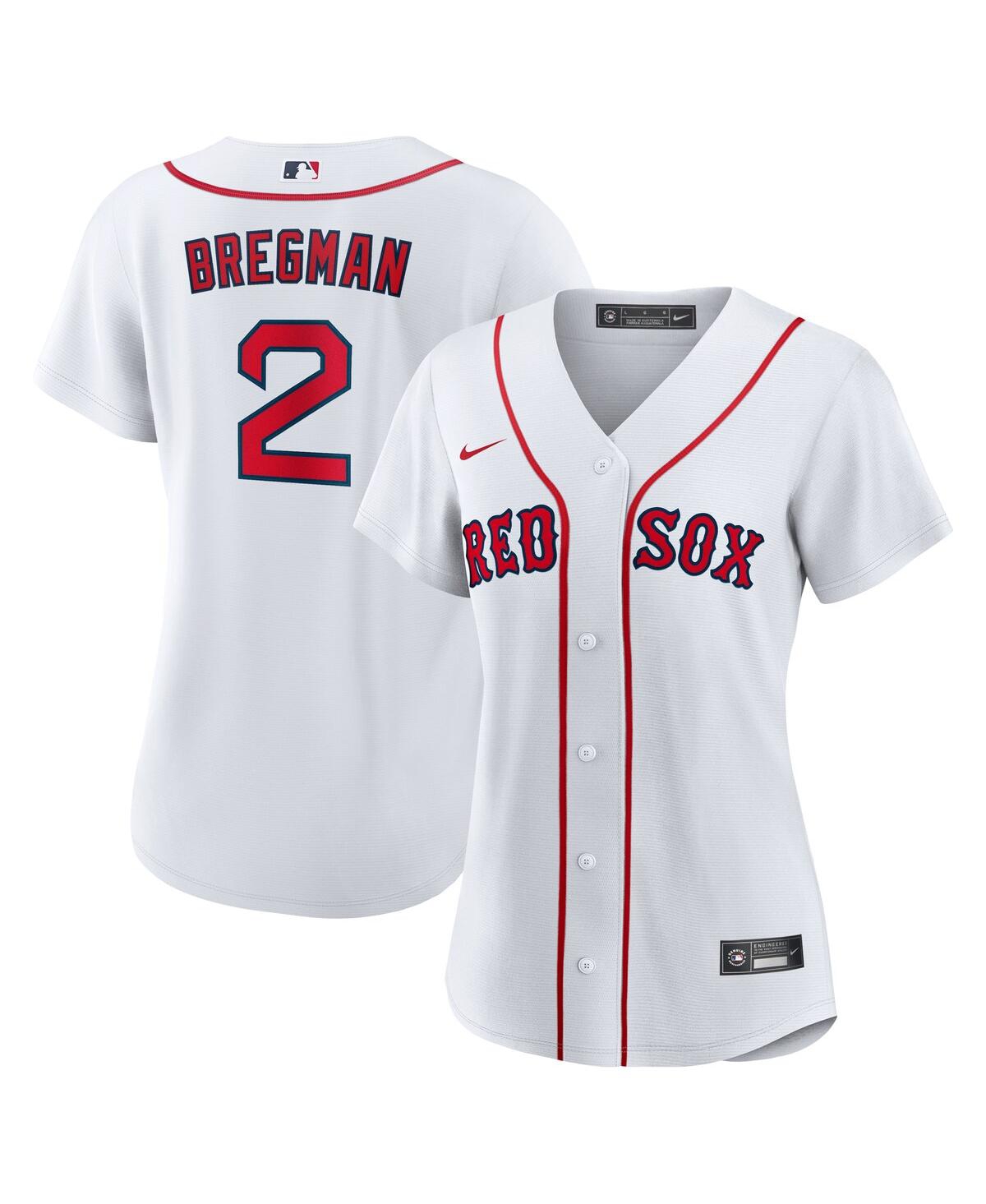 Click here for Nike Womens Alex Bregman White Boston Red Sox Home... prices