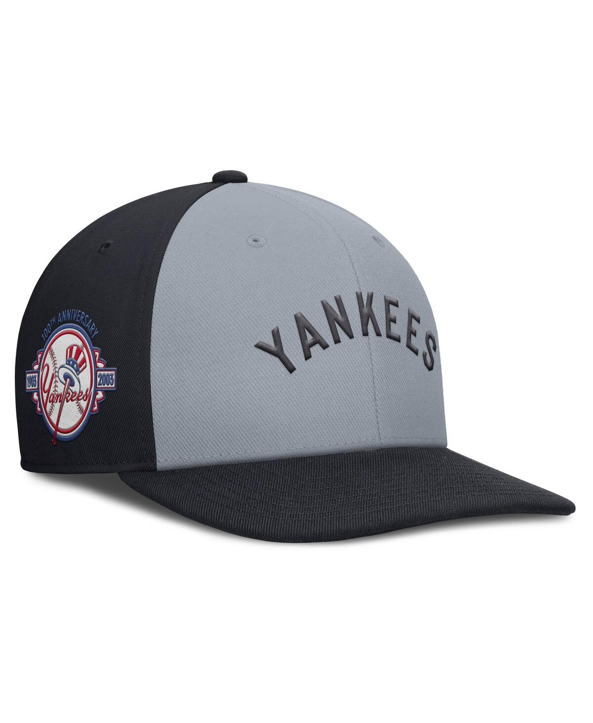 Click here for Nike Mens Gray/Navy New York Yankees Pro Performan... prices