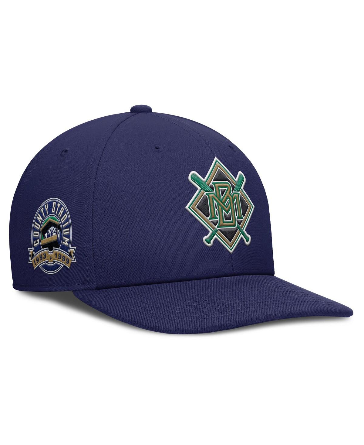 Click here for Nike Mens Navy Milwaukee Brewers Pro Performance S... prices