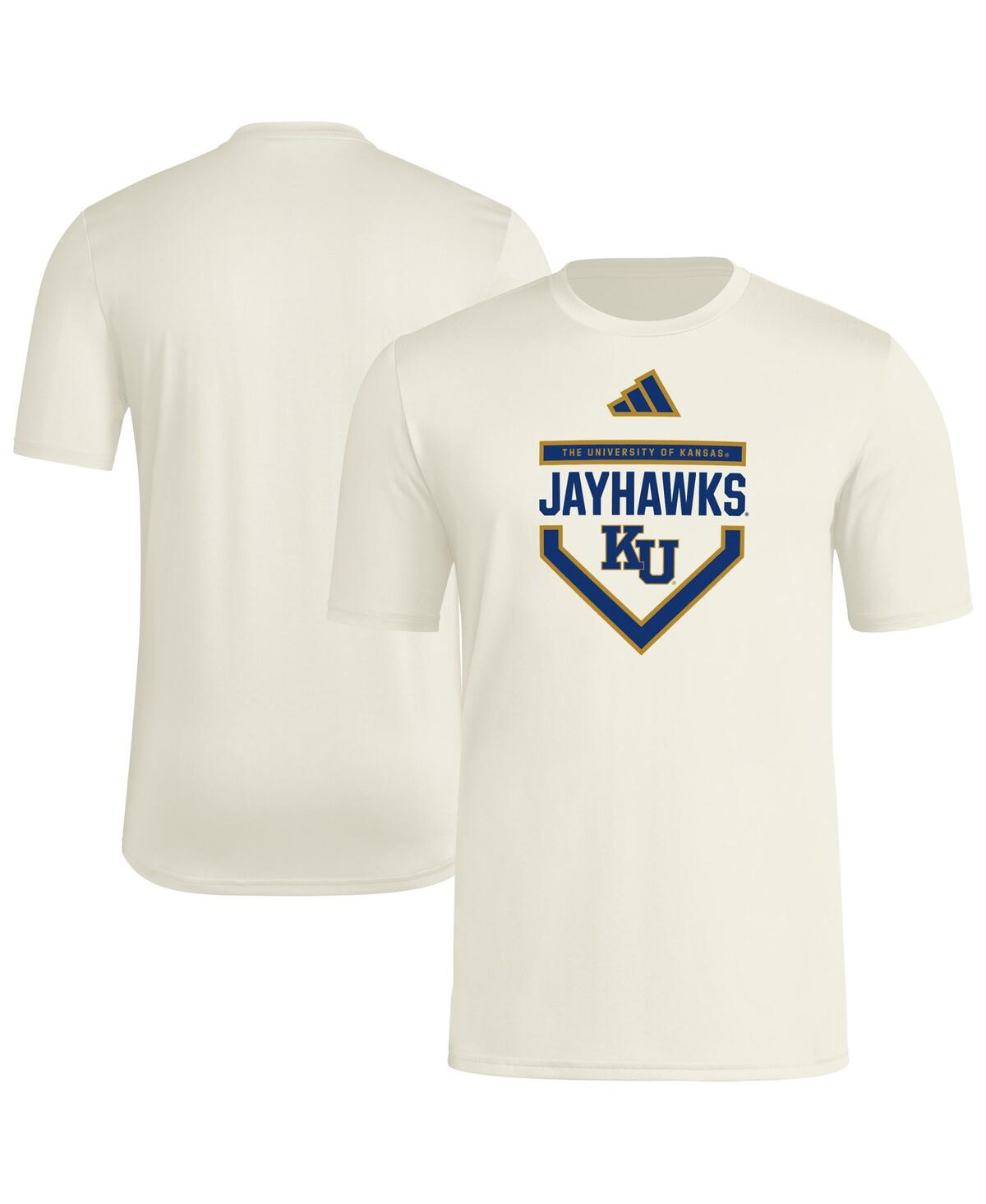 Click here for Adidas Mens Cream Kansas Jayhawks Home Plate Pre-G... prices