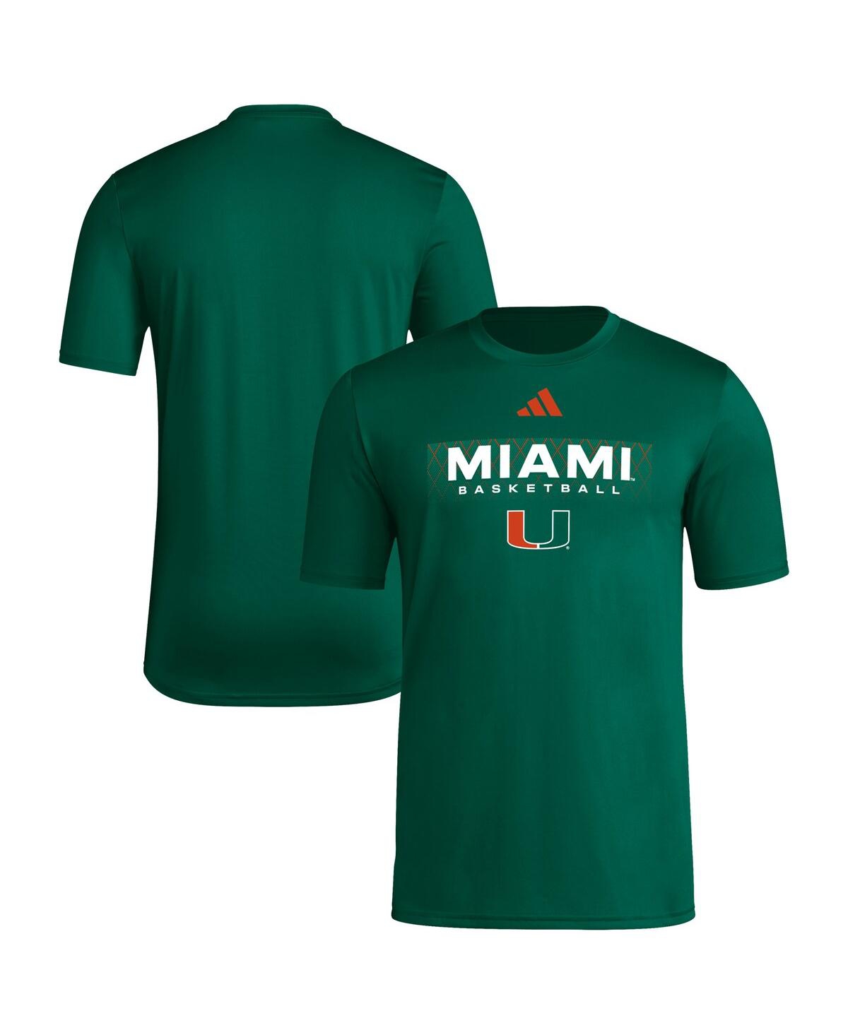 Click here for Adidas Mens Green Miami Hurricanes Basketball Lock... prices