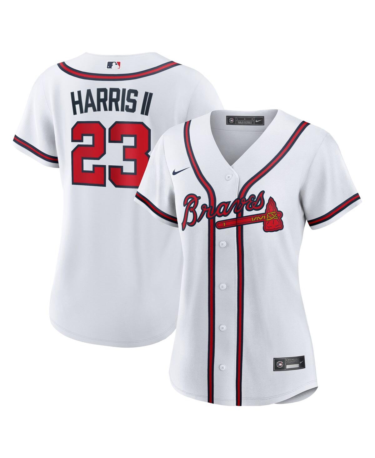 Click here for Nike Womens Michael Harris Ii White Atlanta Braves... prices