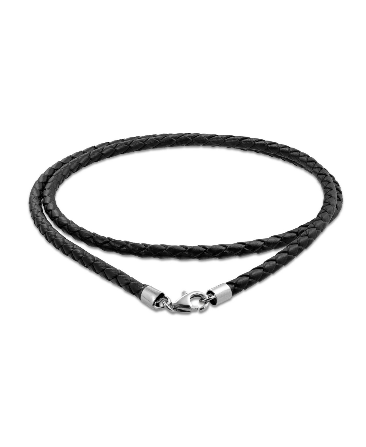 Click here for Bling Jewelry Brown Black Leather Braided Rope Wea... prices