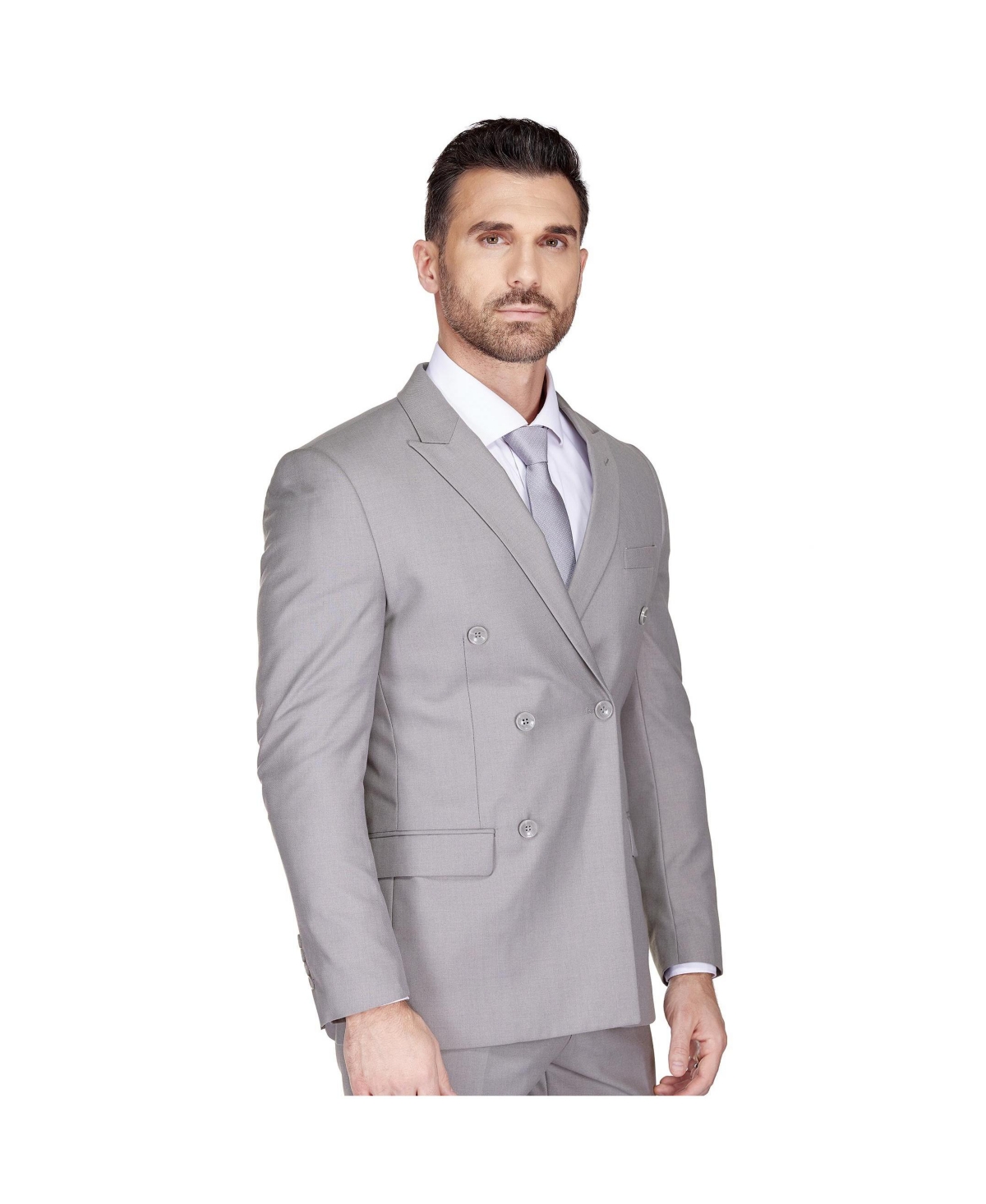 Click here for Gino Vitale Mens Slim Fit 2-Piece Double Breasted... prices