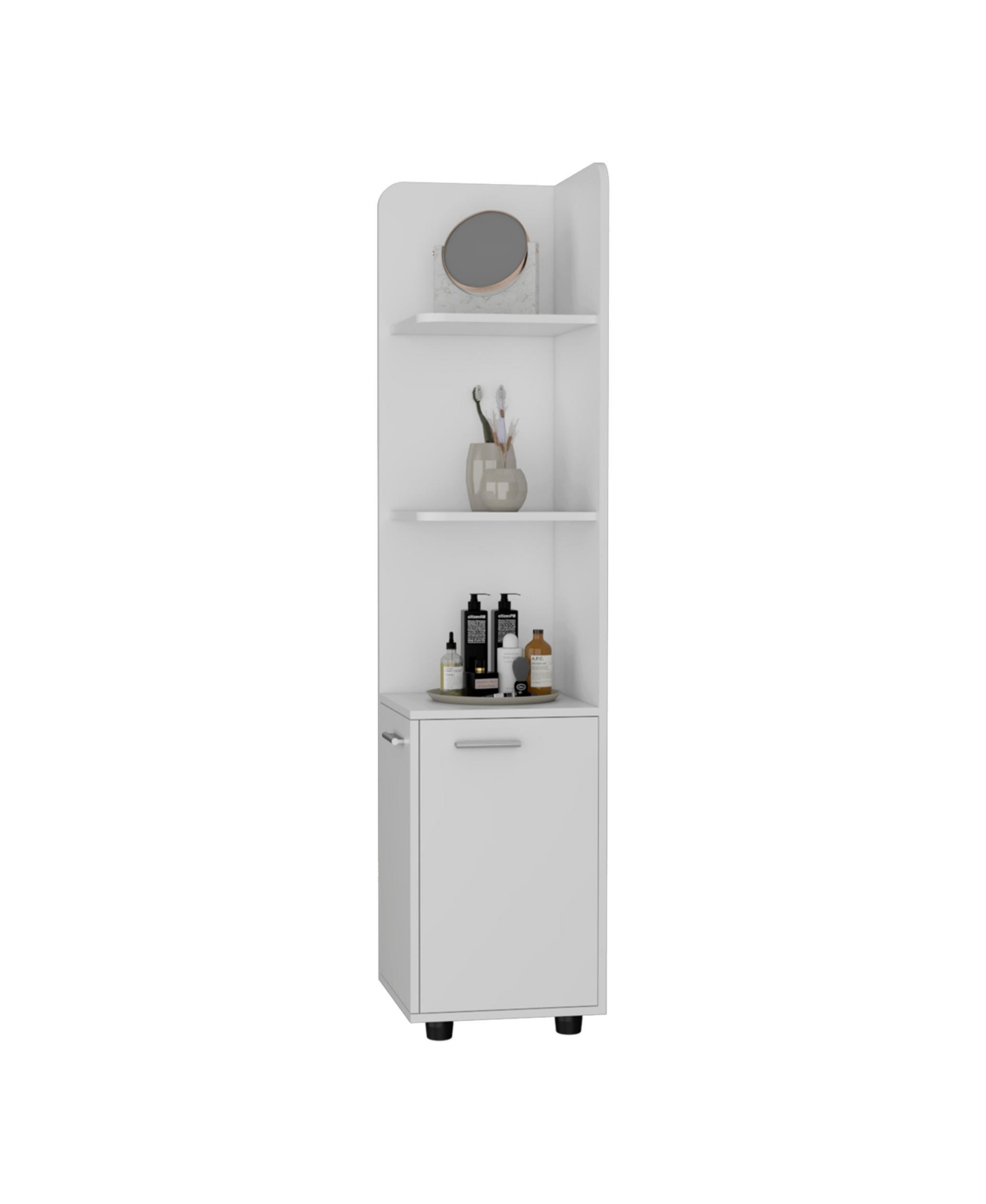 Click here for Accent Cabinet with Four Shelves – Stylish... prices
