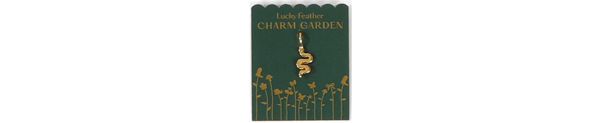 Click here for Lucky Feather Charm Garden - Gold - Snake Charm prices