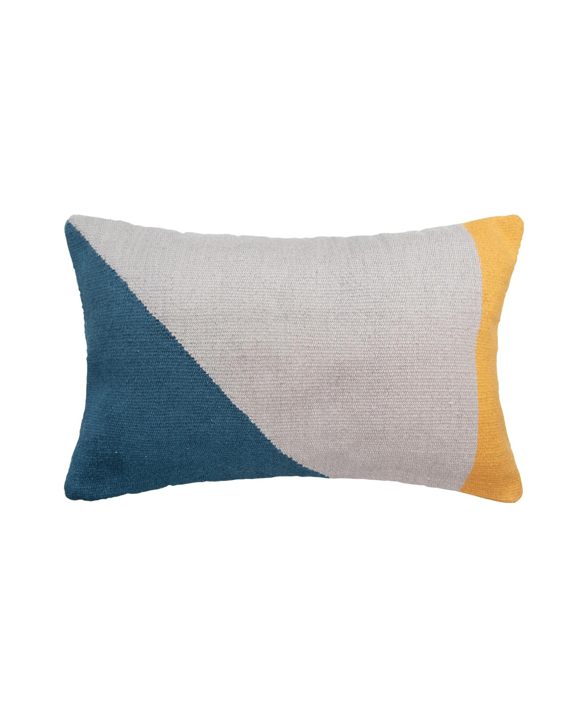 Click here for Rory Blue Sand & Gold Cotton Blend Accent Pillow 1... prices