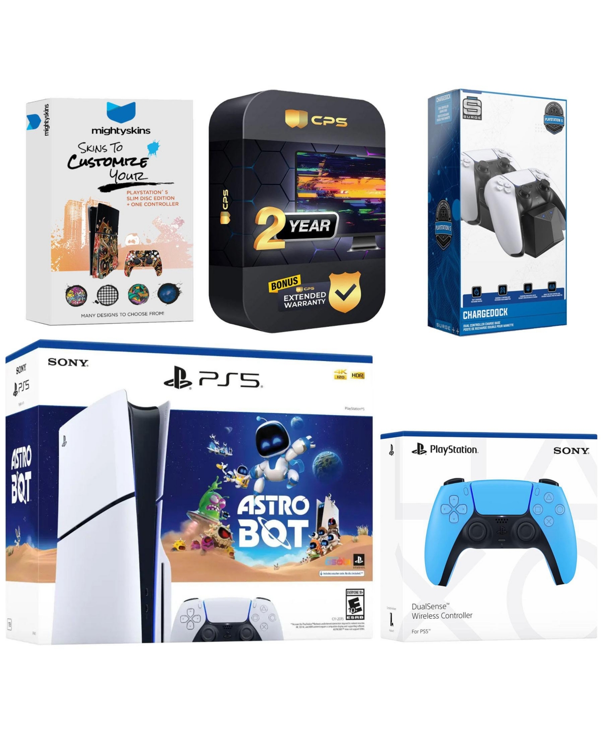 Click here for Sony PlayStation 5 Slim Disc Astro Bot Bundle with... prices